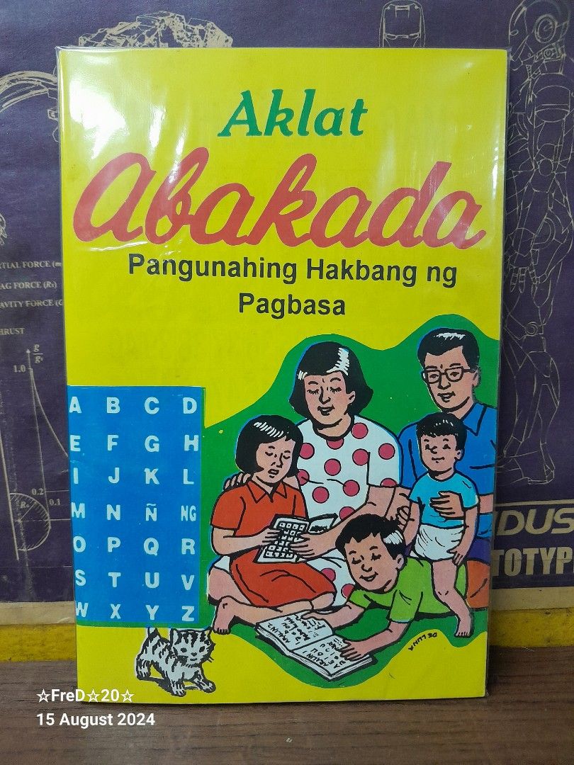 1996 Aklat Abakada (Pangunahing Hakbang Ng Pagbasa), Hobbies & Toys ...