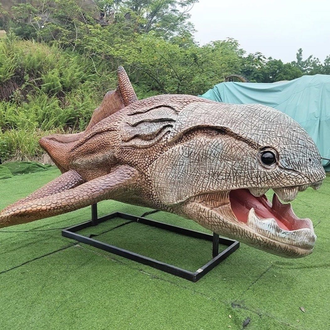 1M-40M Length Life Size Dunkleosteus Animatronic Ancient Marine Animal ...