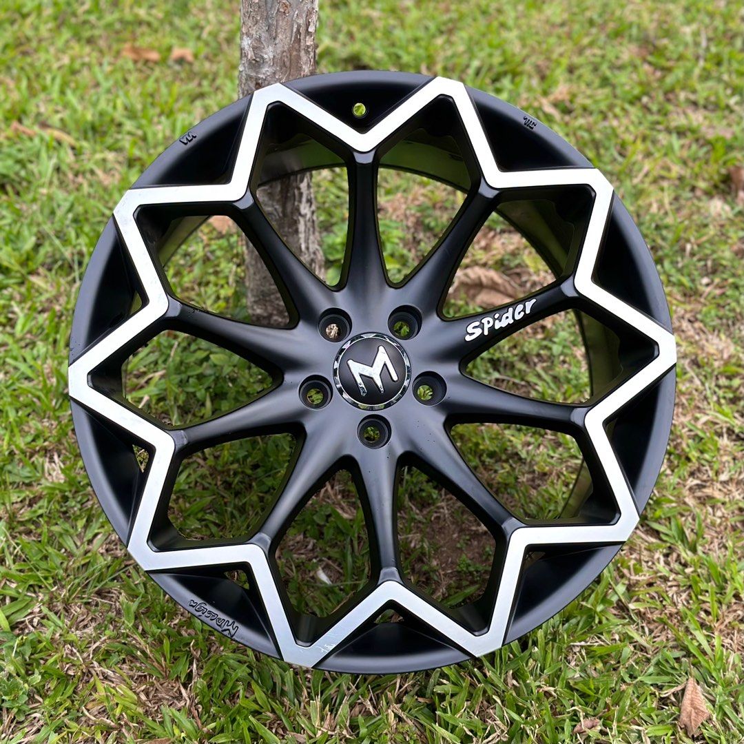 20” Spider M Design Limited Edition Staggered Deep Concave Wheels , Car ...