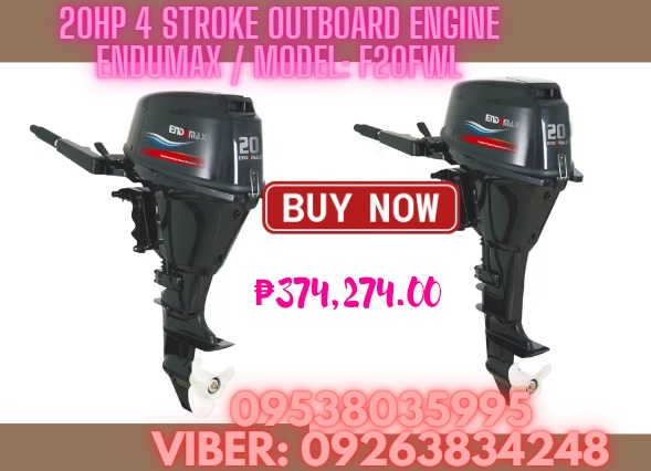 20HP 4 STROKES OUTBOARD MOTOR ENGINE ENDUMAX, Everything Else, Others ...