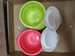 Tupperware Jubilee 2017 One touch n bottle set, Furniture & Home Living ...