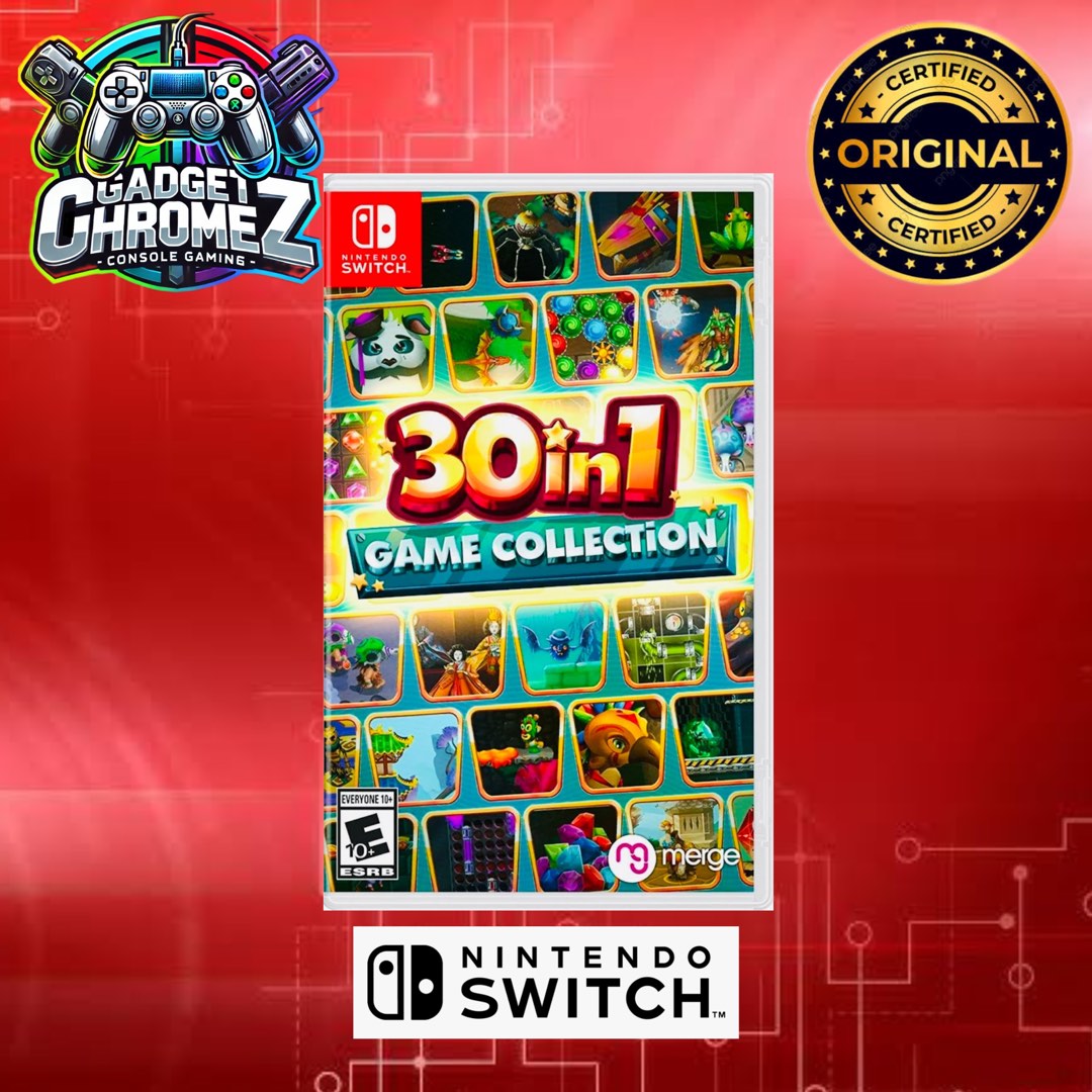 30 In 1 Game Collection | Nintendo Switch Game | BRANDNEW, Video Gaming ...
