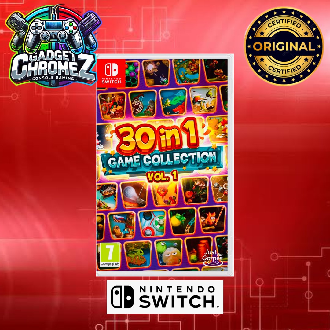 30 In 1 Game Collection Vol.1 | Nintendo Switch Game | BRANDNEW, Video ...