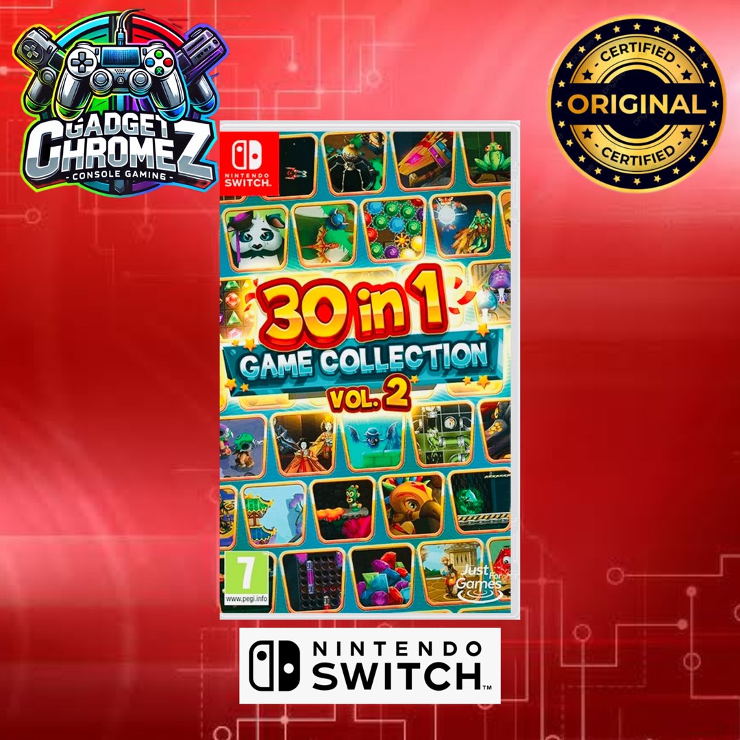 30 in 1 Game Collection Vol.2 | Nintendo Switch Game | BRANDNEW, Video ...