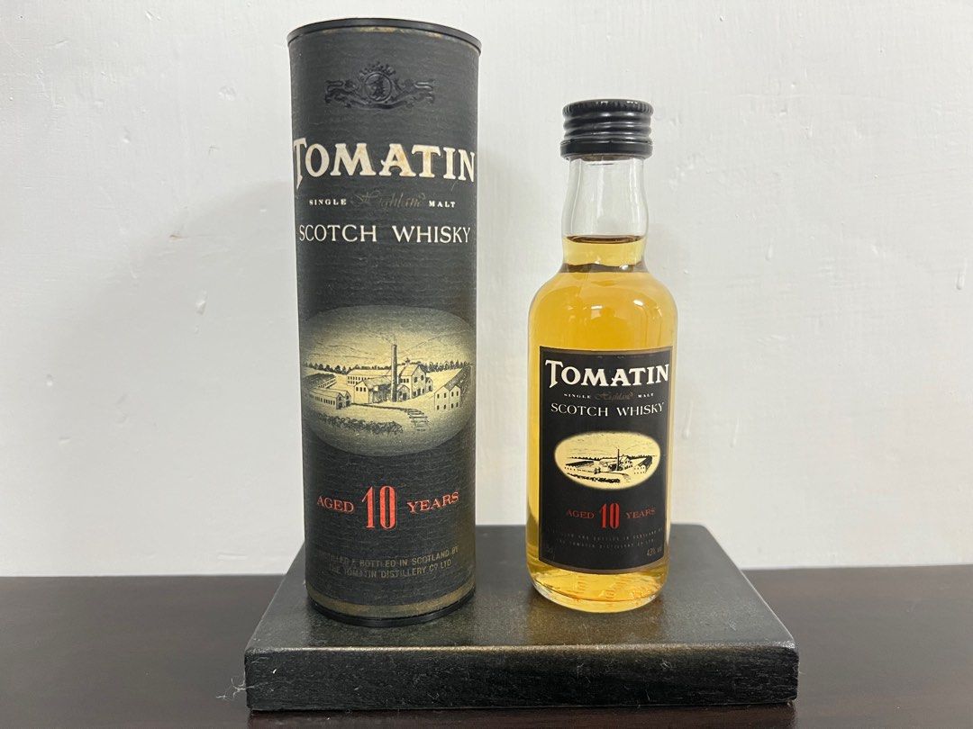 舊版 酒辦 Tomtin 10 Years Scotch Whsky 50ml 威士忌 收藏, 嘢食 & 嘢飲, 酒精飲料 - Carousell
