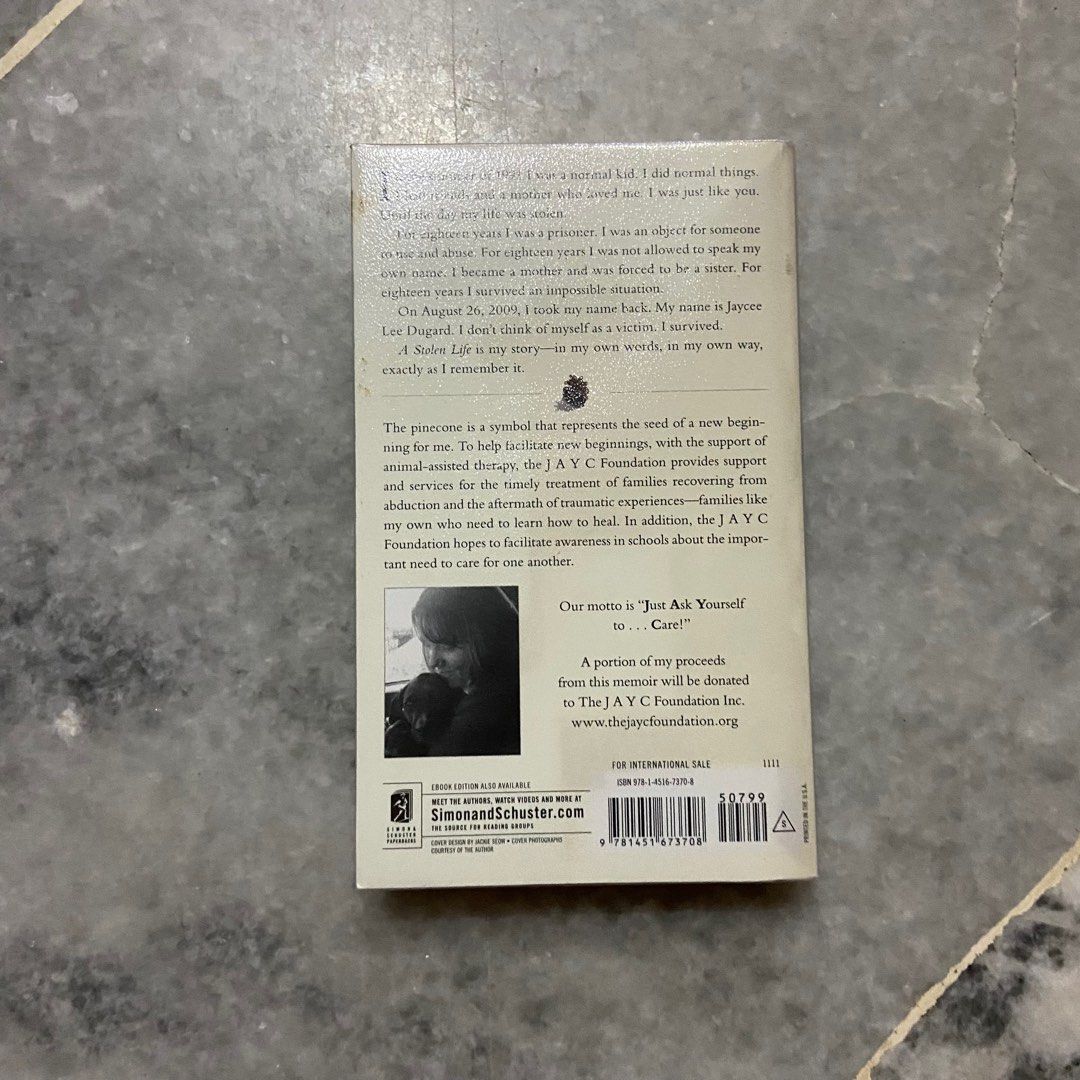 A Stolen Life by Jaycee Dugard, Hobbies & Toys, Books & Magazines ...