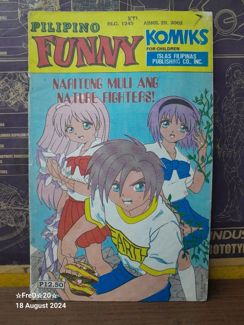 Abril 29 2002 Pilipino Funny Komiks Blg.1245 (W/ MFX MechaWingz Poster ...