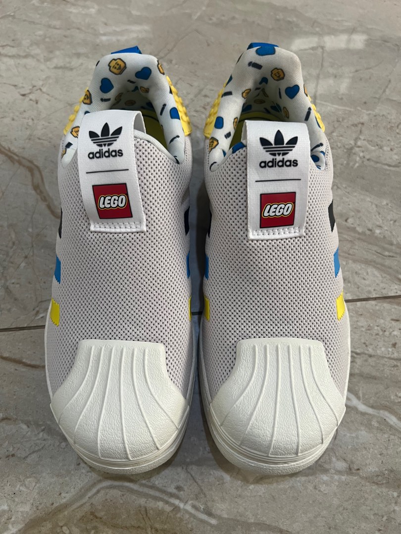 Adidas collab lego sneakers for kids, Babies & Kids, Babies & Kids ...
