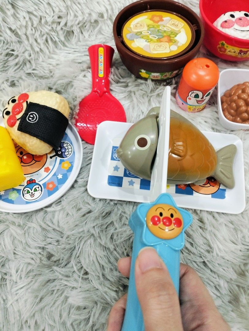 Anpanman Rice Cooker Set With Smoke Effect, Hobbies & Toys, Toys ...