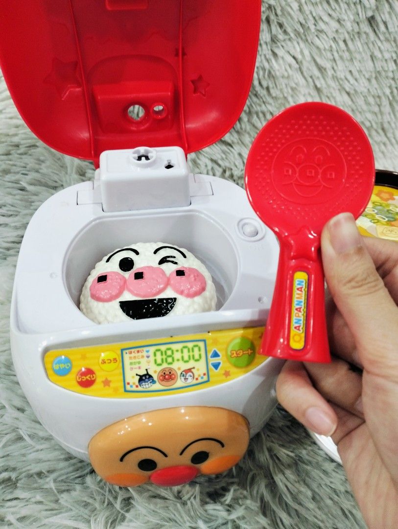 Anpanman Rice Cooker Set With Smoke Effect, Hobbies & Toys, Toys ...
