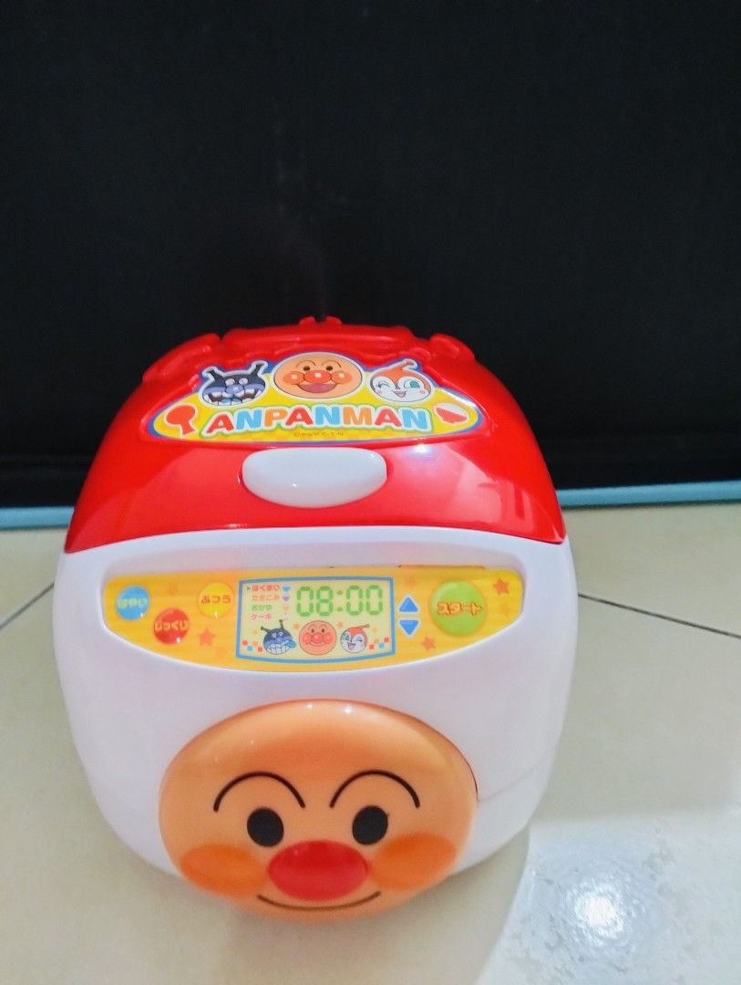 Anpanman Rice Cooker Set With Smoke Effect, Hobbies & Toys, Toys ...