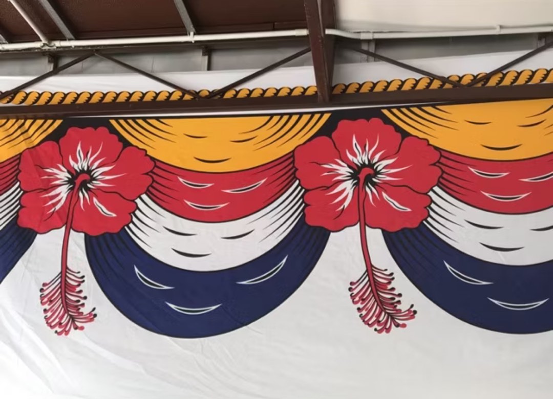 Banner Bunga Raya (10 meter), Furniture & Home Living, Home Decor ...