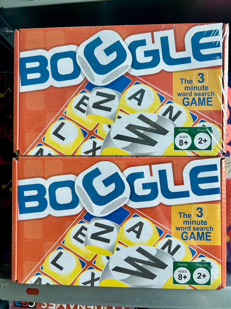 Boggle Word Game , Hobbies & Toys, Toys & Games on Carousell