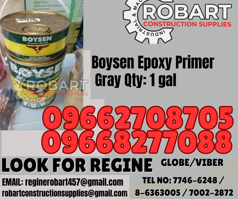 Boysen Epoxy Primer Gray Qty: 1 gal, Commercial & Industrial ...