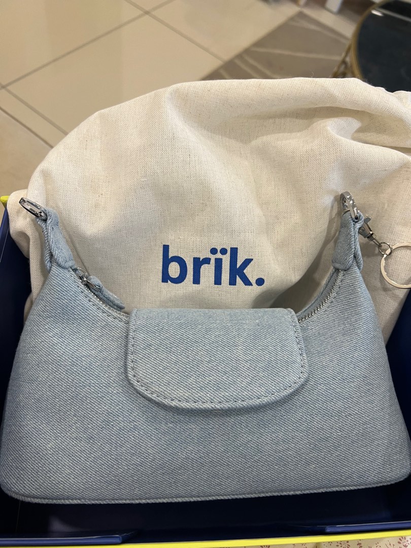 BRIK by.brik briik Chroma bag in washed denim, Women's Fashion, Bags ...