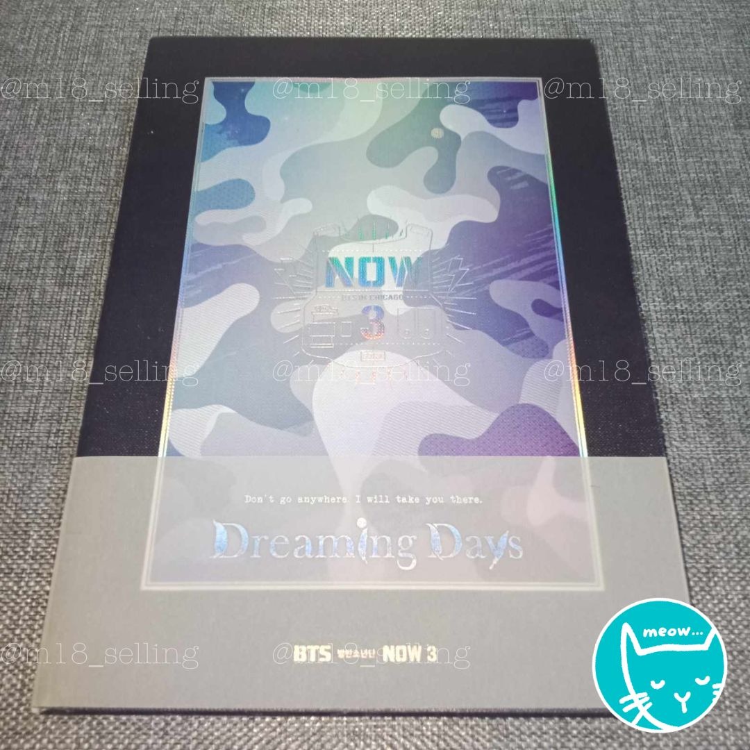 [m18 BTS MERCH] NOW 3 in Chicago (NO UNIT PC), Hobbies & Toys ...