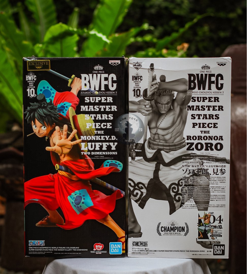 BWFC SMSP Luffy and Zoro Two Dimensions, Hobbies & Toys, Toys & Games ...