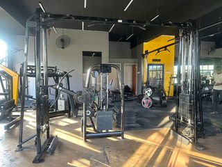 Selectorized Adductor Abductor Machine, Sports Equipment, Exercise ...