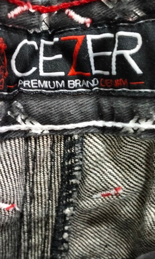 CEZER Y2K jeans, Men's Fashion, Bottoms, Jeans on Carousell