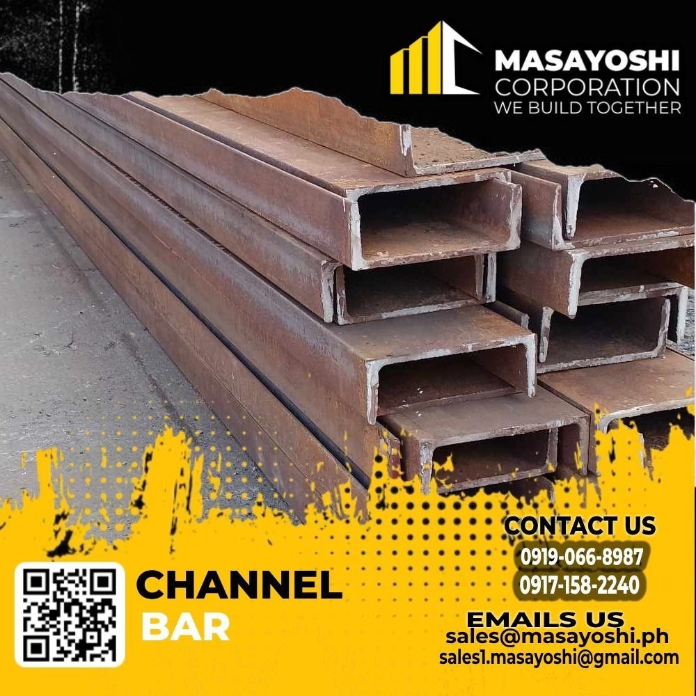 channel bar 100x50x7.3kgsx6m / CHANNEL BAR 2 X 5 X 6METER (45kg)/ C ...