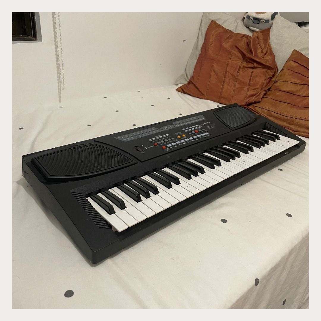 Davis D-201 54 Keys Piano Keyboard, Beginner Piano Keyboard, Piano ...