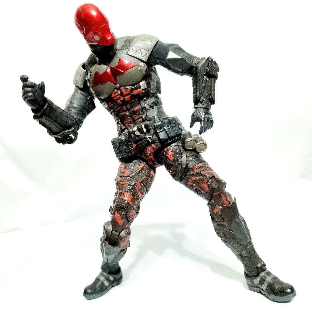 DC Comics RED HOOD Batman Arkham Knight 7 inch action figure, Hobbies ...