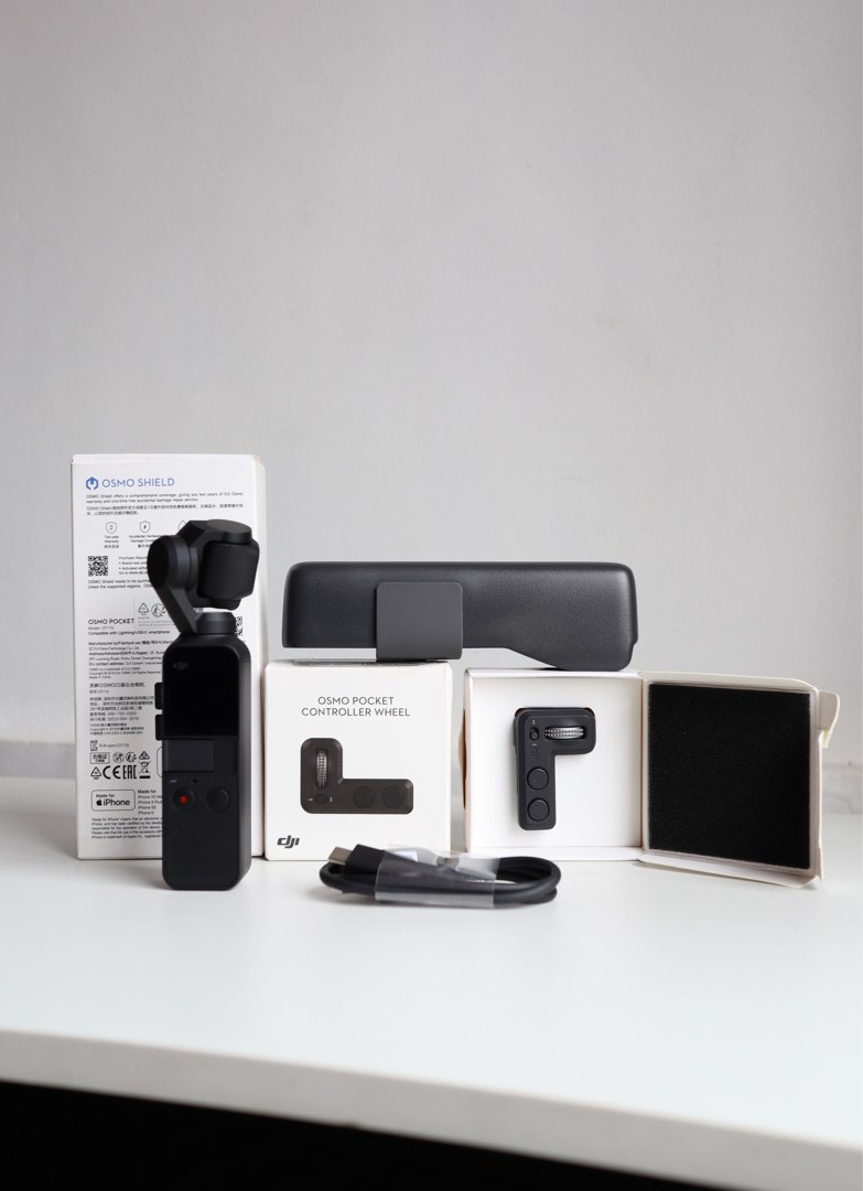 DJI POCKET 1 set with OSMO POCKET COBTROLLER WHEEL Set, Photography ...
