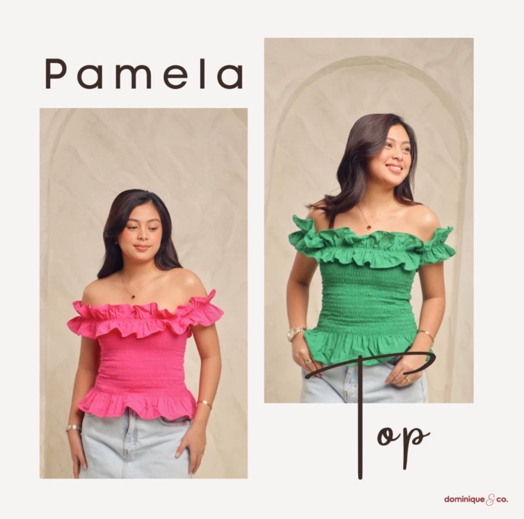 Dominique & Co Pamela Off Shoulder Top, Women's Fashion, Tops ...