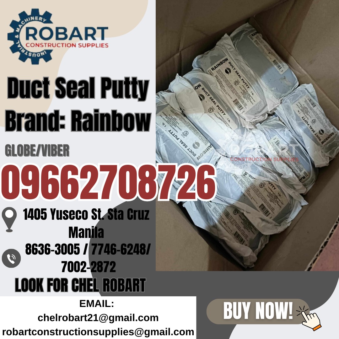 DUCT SEAL PUTTY, Commercial & Industrial, Construction Tools ...