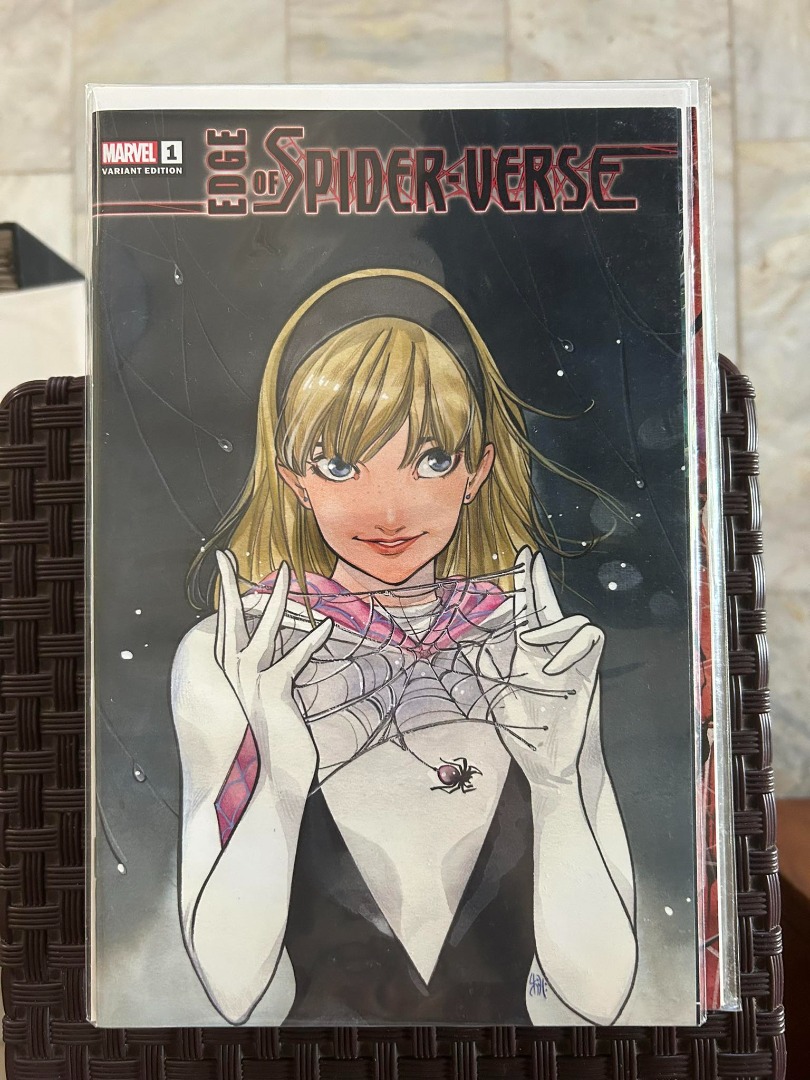 Edge of Spiderverse #1 Peach Momoko Exclusive, Hobbies & Toys, Books ...