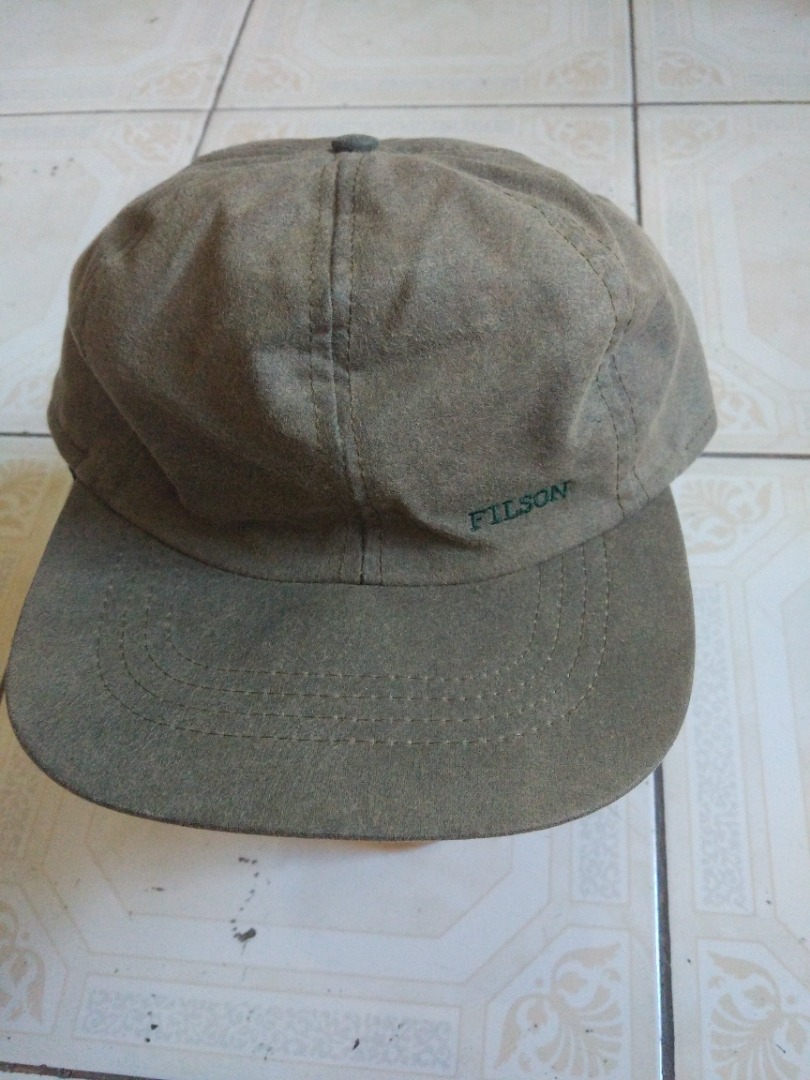 Filson Insulated Tin CLoth Cap, Men's Fashion, Watches & Accessories ...