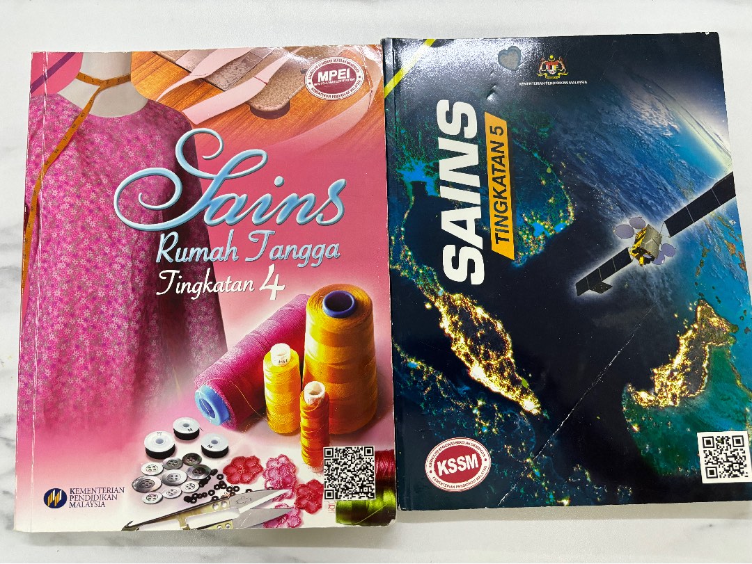 FORM 4&5 TEXTBOOK SRT AND SAINS, Hobbies & Toys, Books & Magazines, Textbooks on Carousell