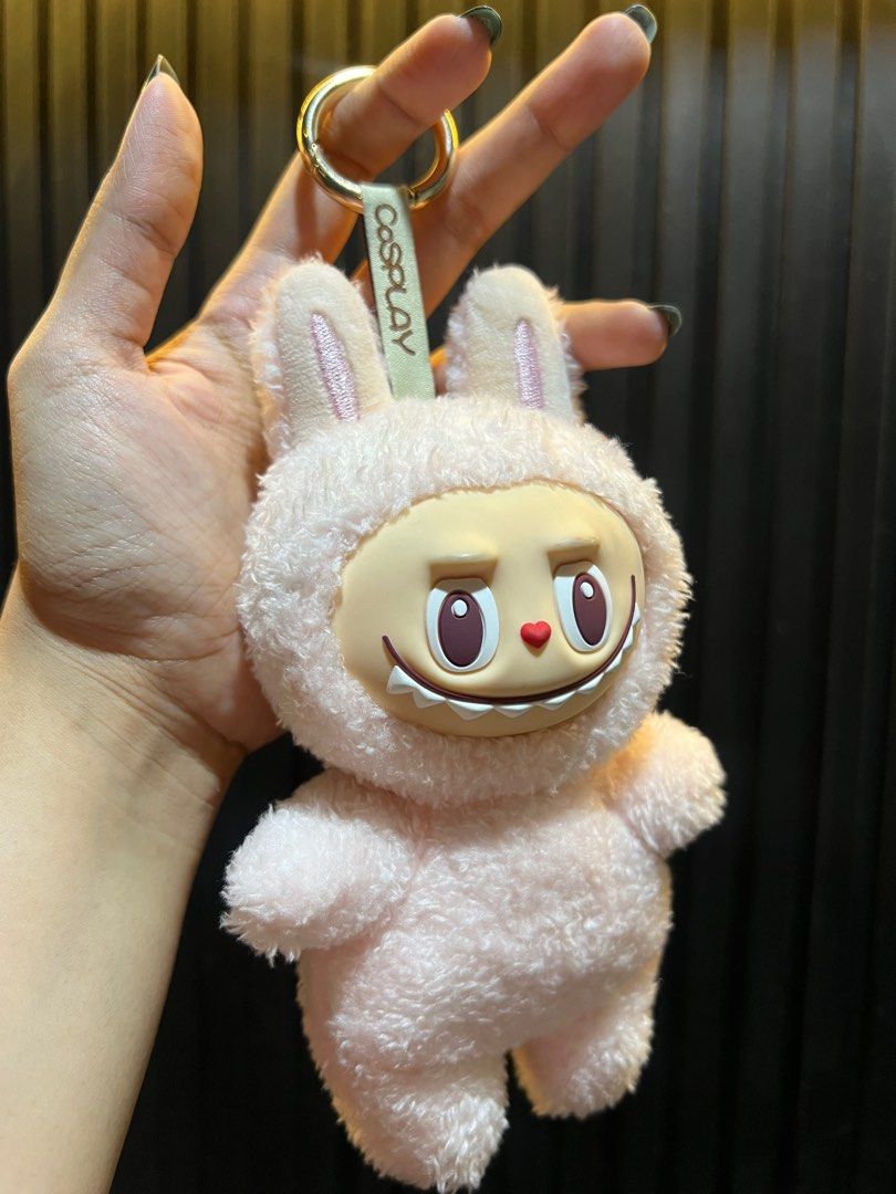 Ganci labubu/labubu keychain macaron pvc, Toys & Collectibles, Lainnya ...