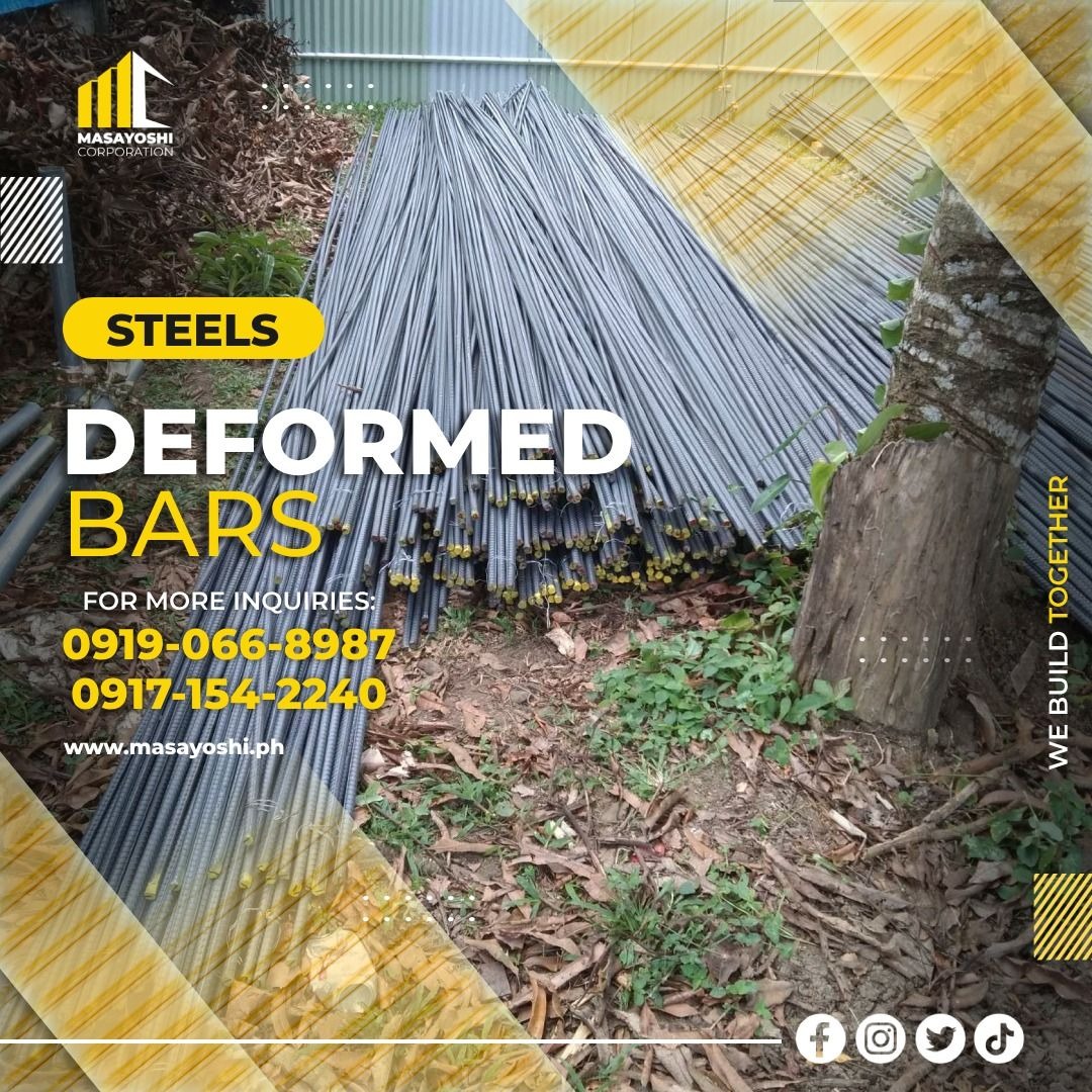 Grade 33 Deform Bar 10mm | Reinforcement Bar | Rebar | RSB | Deformed ...