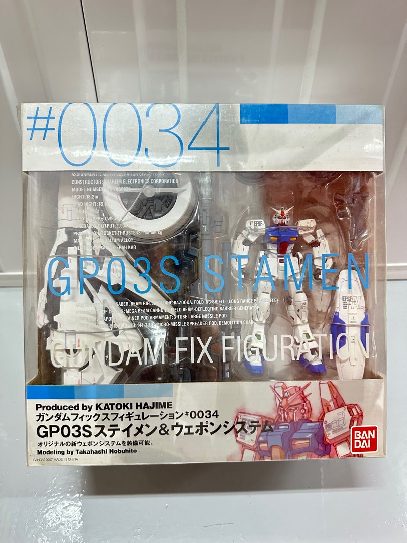 Gundam Fix Figuration #0034 Gundam GP03S Stamen Dendrobium, Hobbies & Toys, Toys & Games on ...