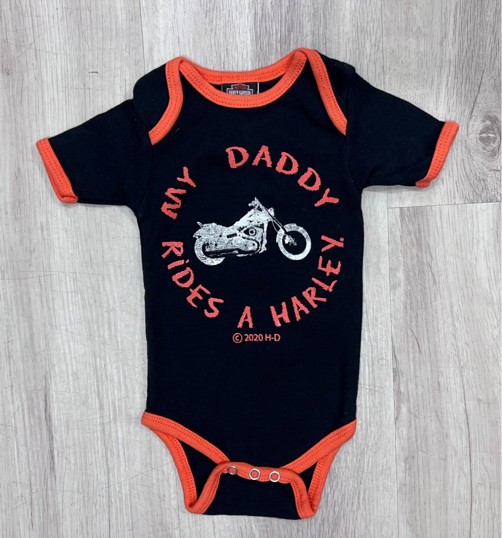 Harley Davidson Baby 3-6M, Babies & Kids, Babies & Kids Fashion on ...