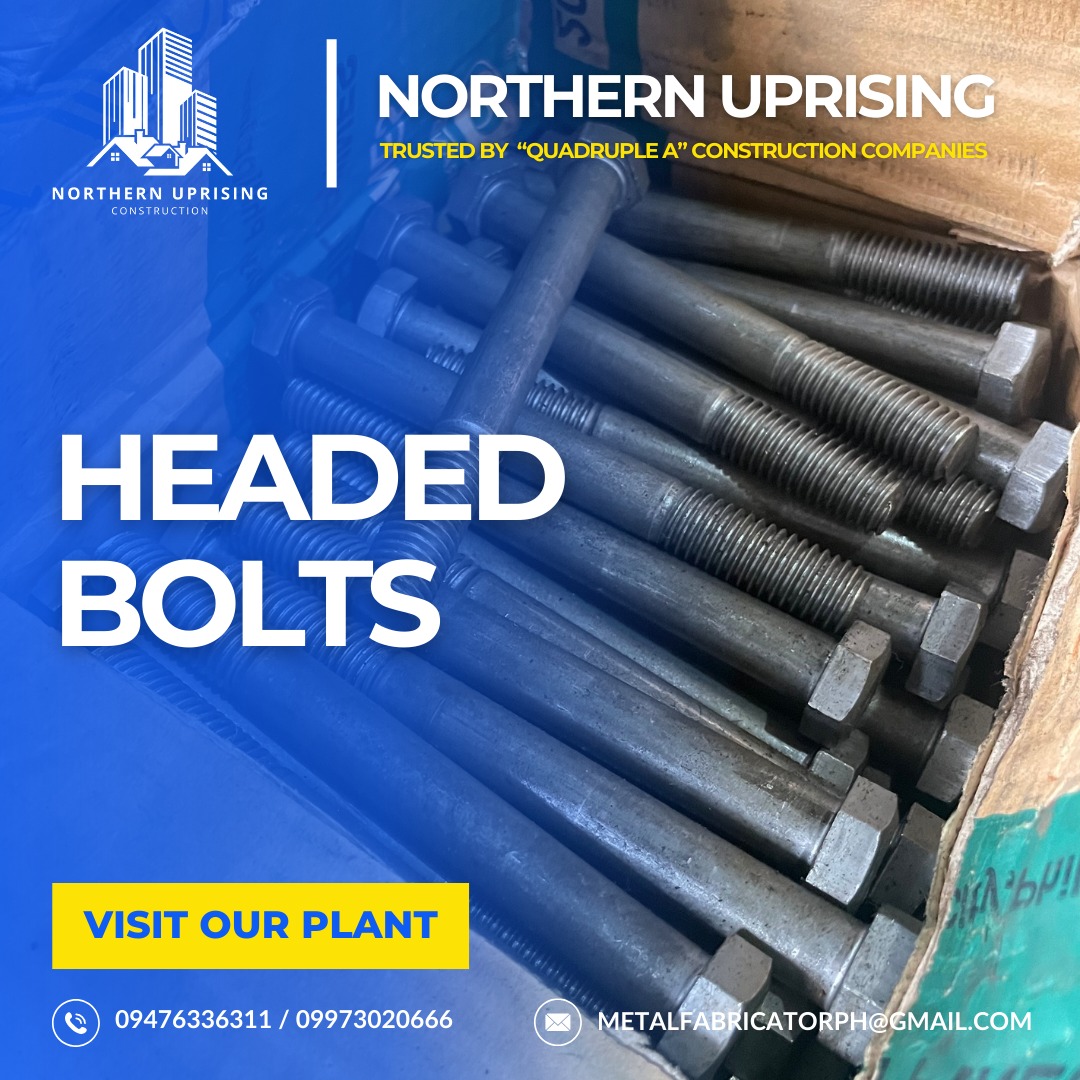 HDG Hex Bolt | Anchor Bolt | Stud Bolt | Bolts & Nut | Northern Uprising | Threaded Bolt ...