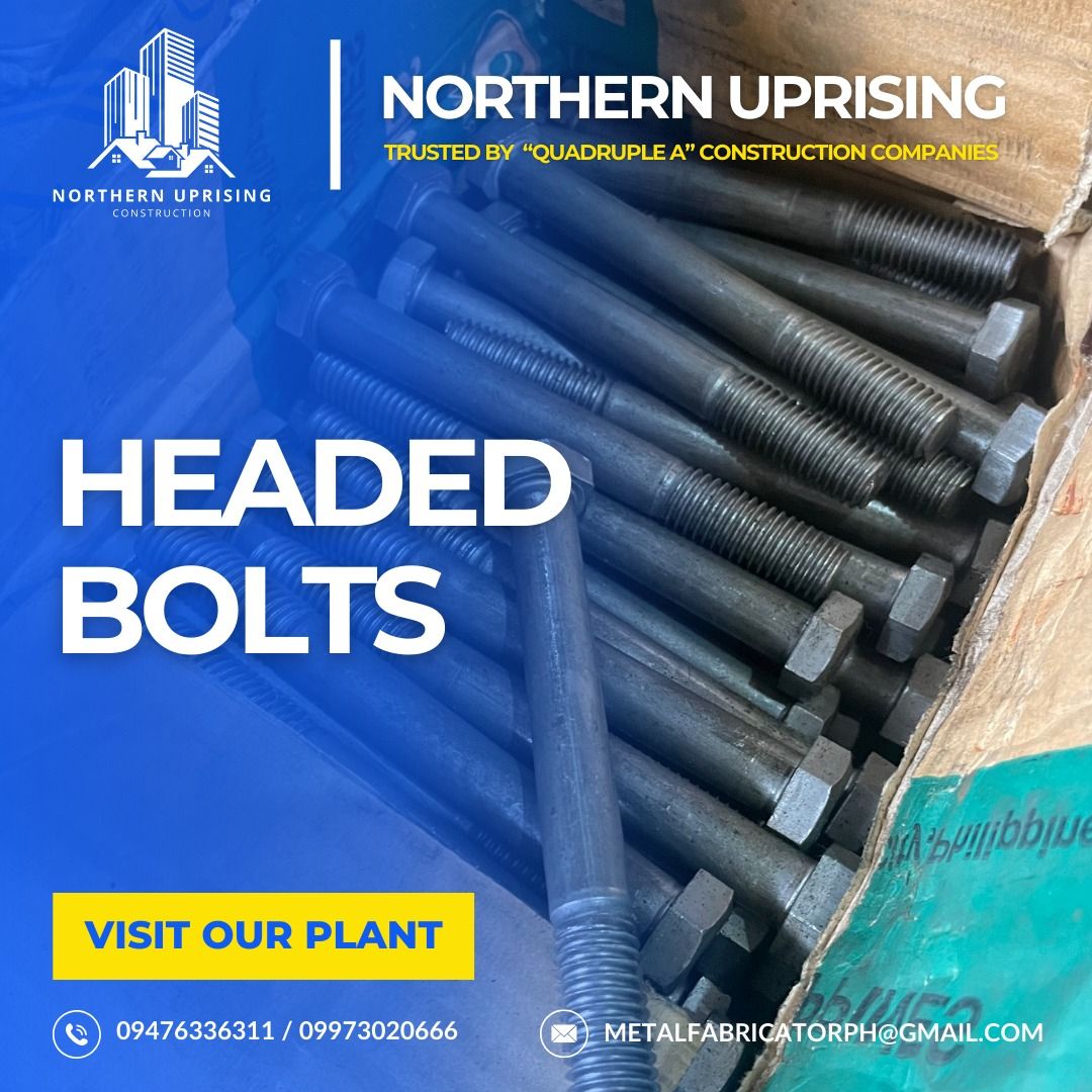 HDG Hex Bolt | Anchor Bolt | Stud Bolt | Bolts & Nut | Northern ...