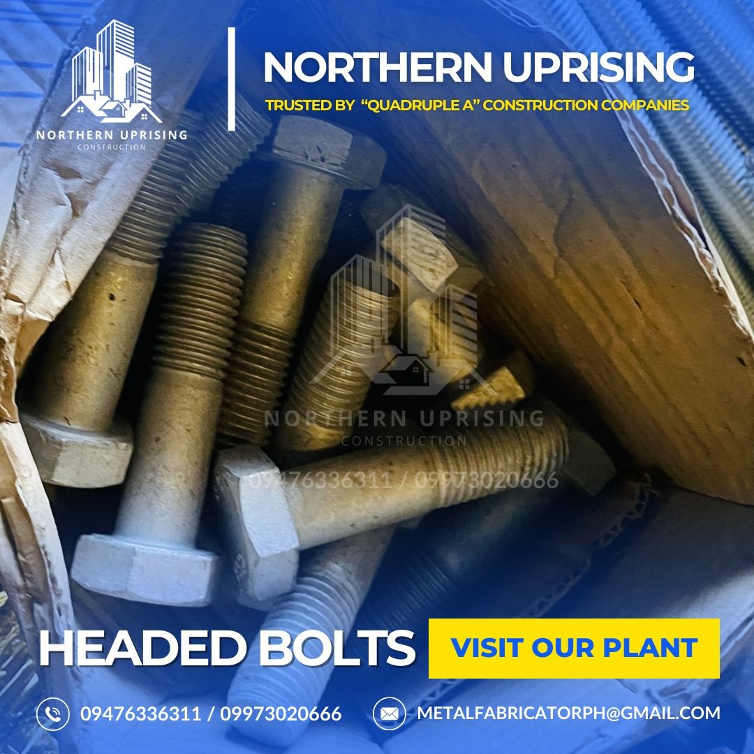 HDG Hex Bolt | Anchor Bolt | Stud Bolt | Bolts & Nut | Northern ...