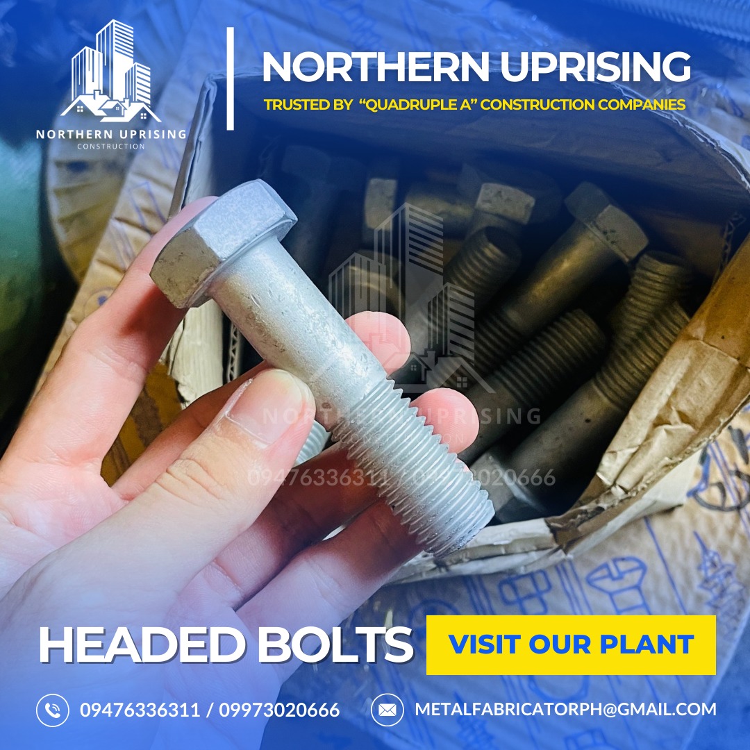HDG Hex Bolt | Anchor Bolt | Stud Bolt | Bolts & Nut | Northern Uprising | Threaded Bolt ...
