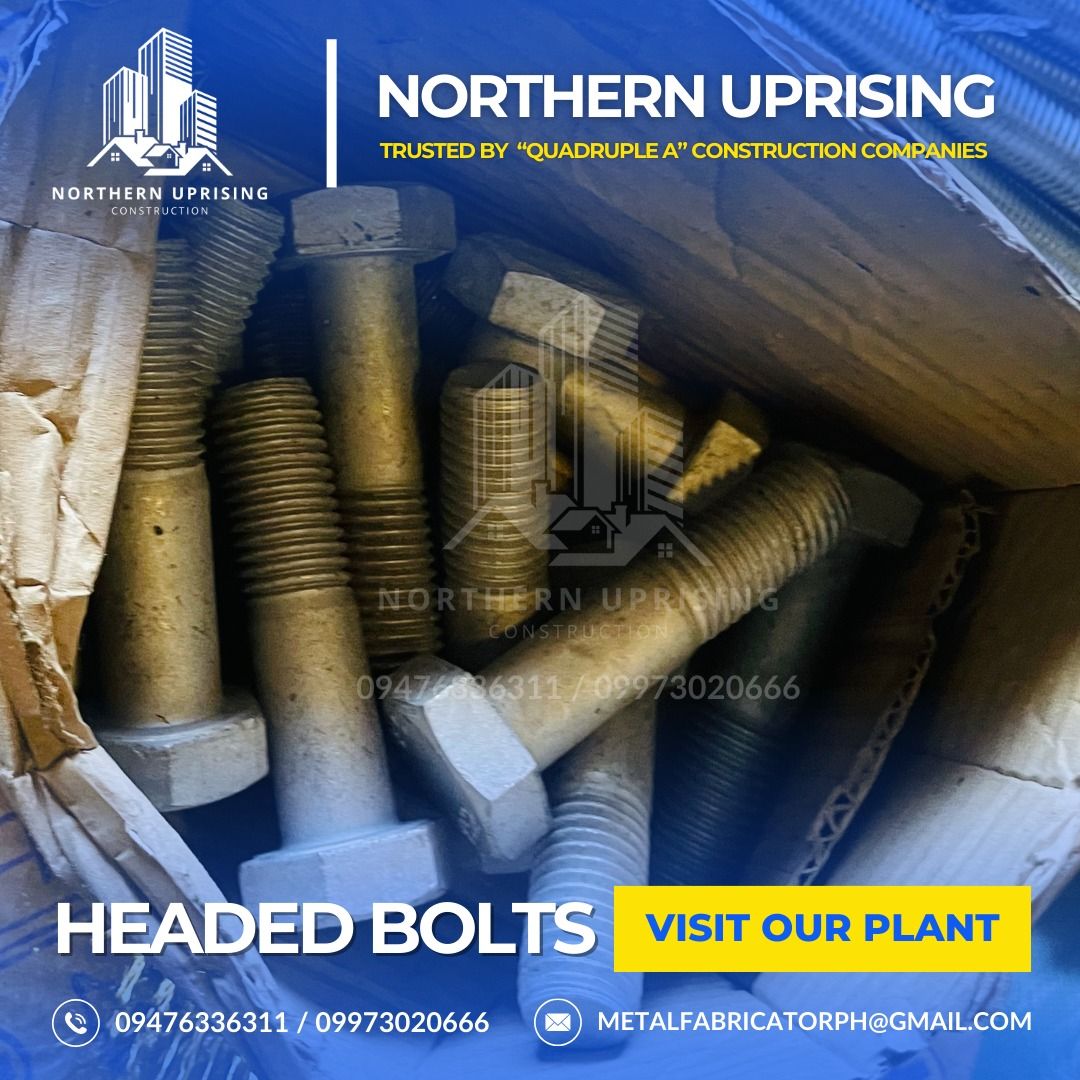 HDG Hex Bolt | Anchor Bolt | Stud Bolt | Bolts & Nut | Northern ...