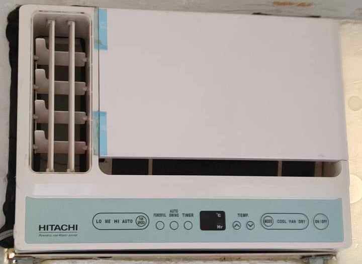 Hitachi RA-10SR 1.0HP Window Type Aircon with Remote, TV & Home Appliances, Air Conditioning and ...