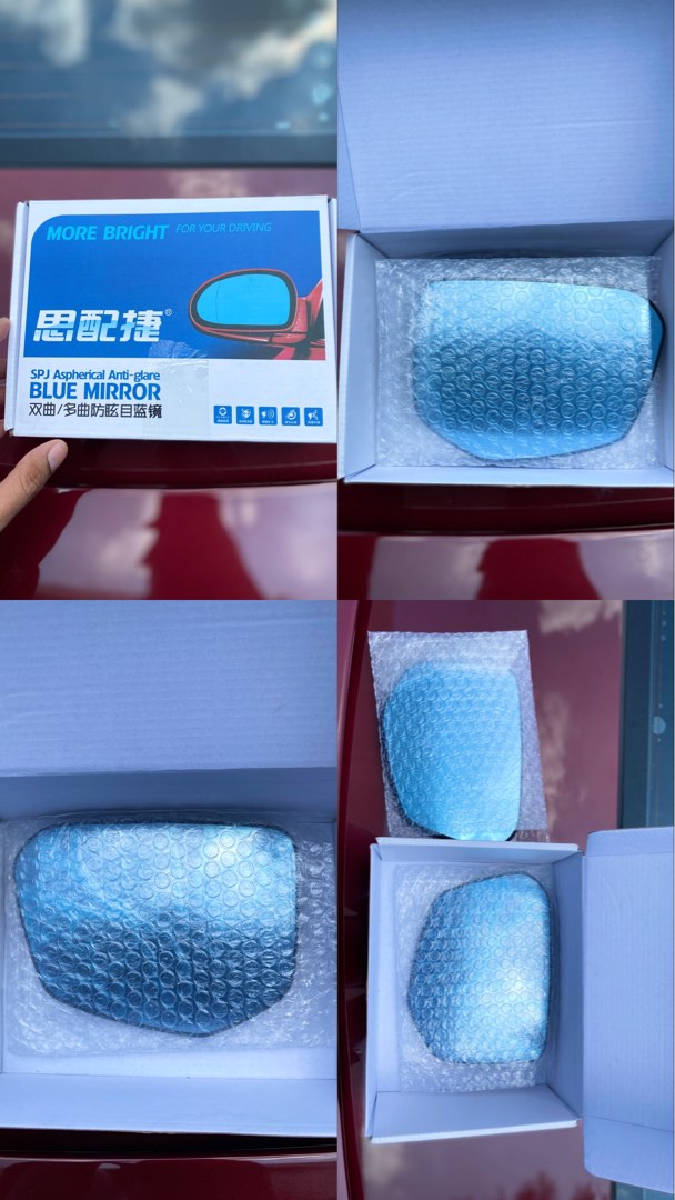 Honda Civic FC1/FK7 aqua blue side mirror, Auto Accessories on Carousell