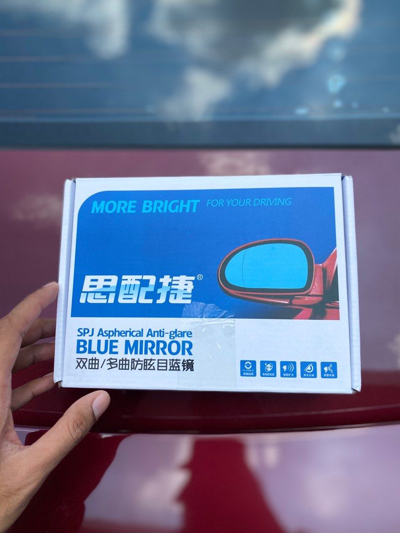 Honda Civic FC1/FK7 aqua blue side mirror, Auto Accessories on Carousell