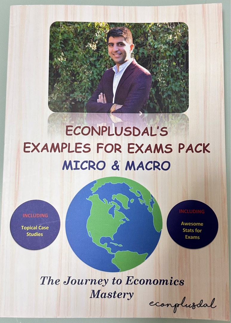 [ial,gceal, ib econ適用] EconPlusDal’s Examples For Exams, 興趣及遊戲, 書本 & 文具 ...