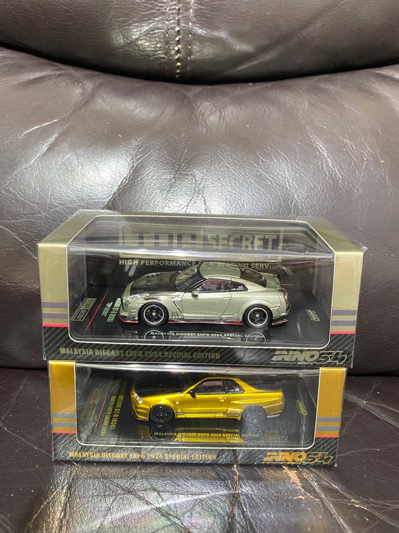 Inno64 MDX 2024 Nissan R34, R35, 興趣及遊戲, 玩具 & 遊戲類 - Carousell