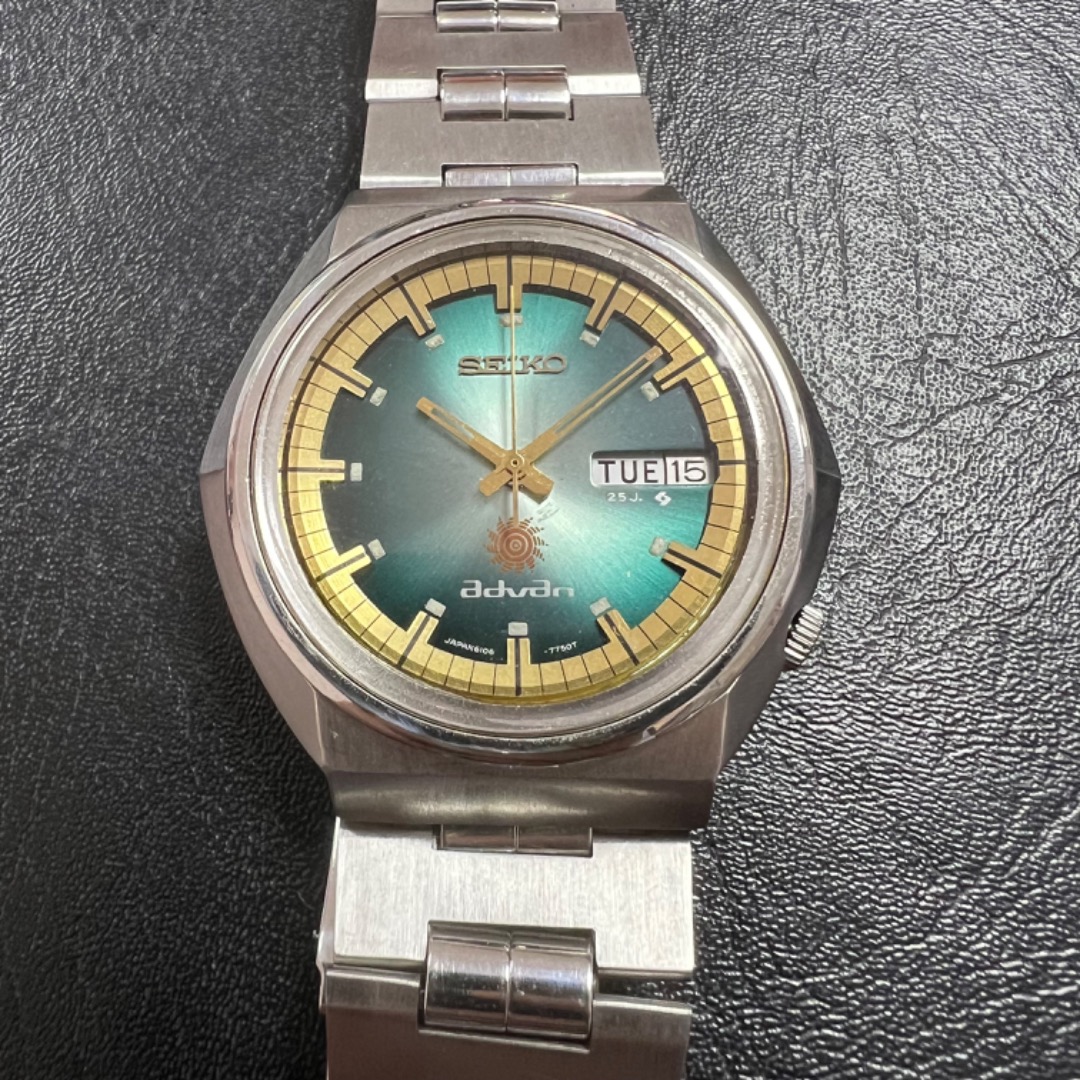 JDM Seiko Advan 6106-7570 vintage 1972 automatic watch day date, Luxury ...