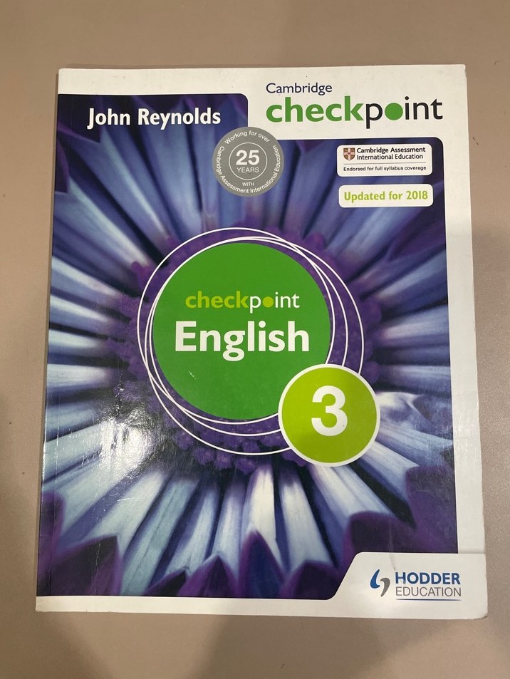 John Reynolds Cambridge Checkpoint English 3, Hobbies & Toys, Books ...