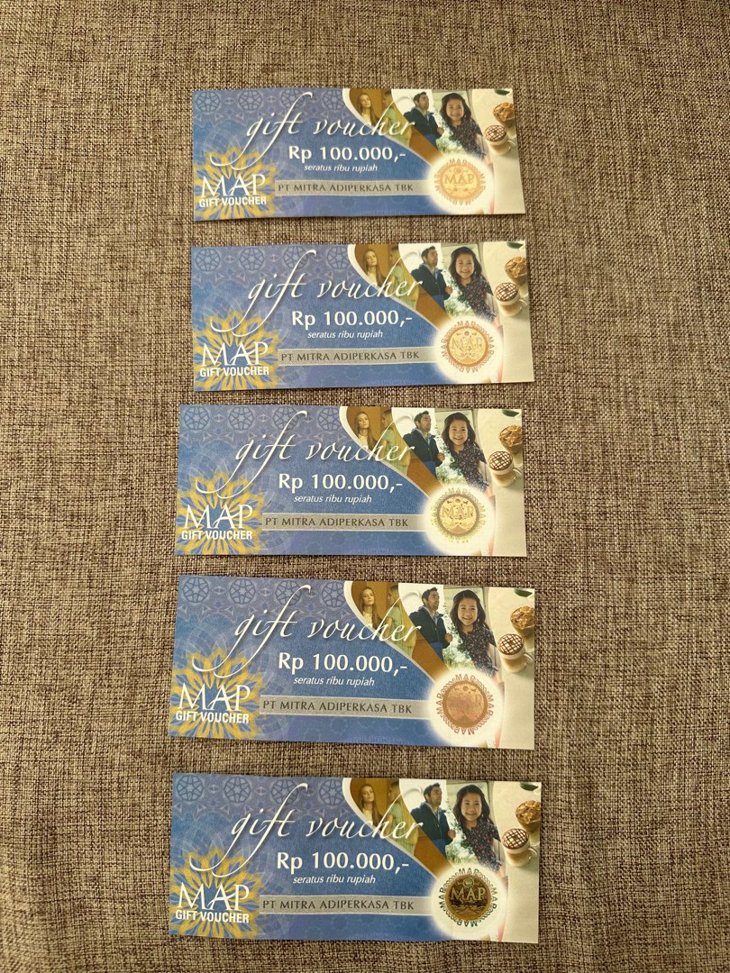 Jual Rugi Voucher Belanja MAP Club Senilai 500 Ribu, Tiket & Voucher ...