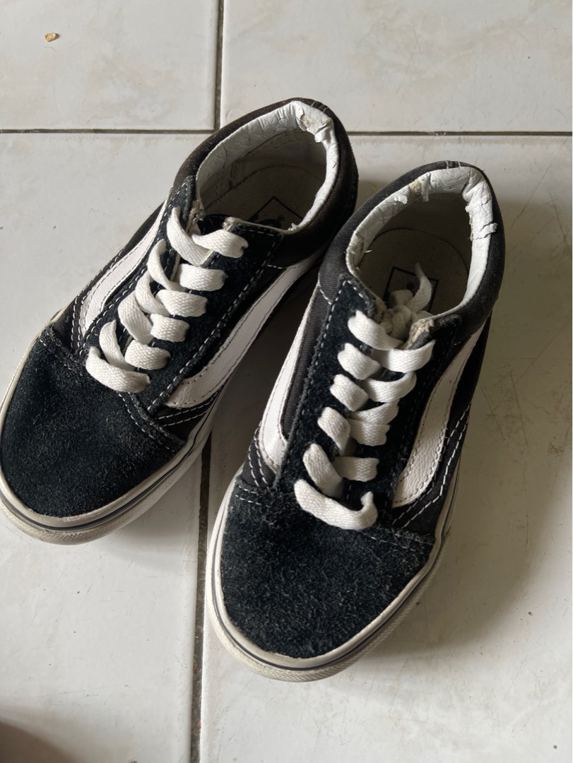 Kasut Vans Old School, Babies & Kids, Babies & Kids Fashion on Carousell